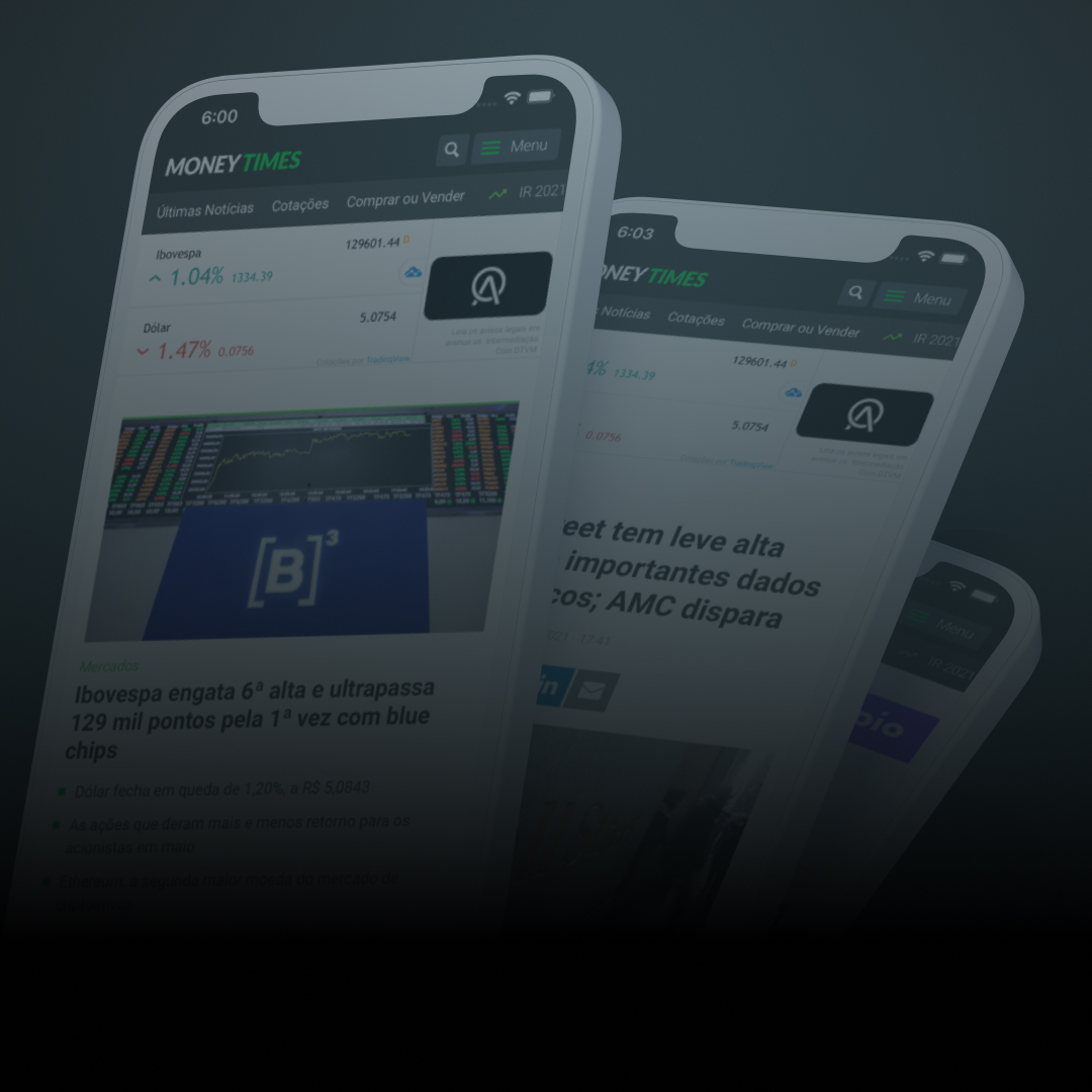 Baixe agora o novo aplicativo do Money Times! Para iPhone e Android